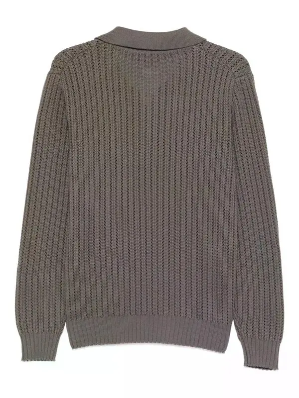 DELL'OGLIO Openwork Knit Sweater