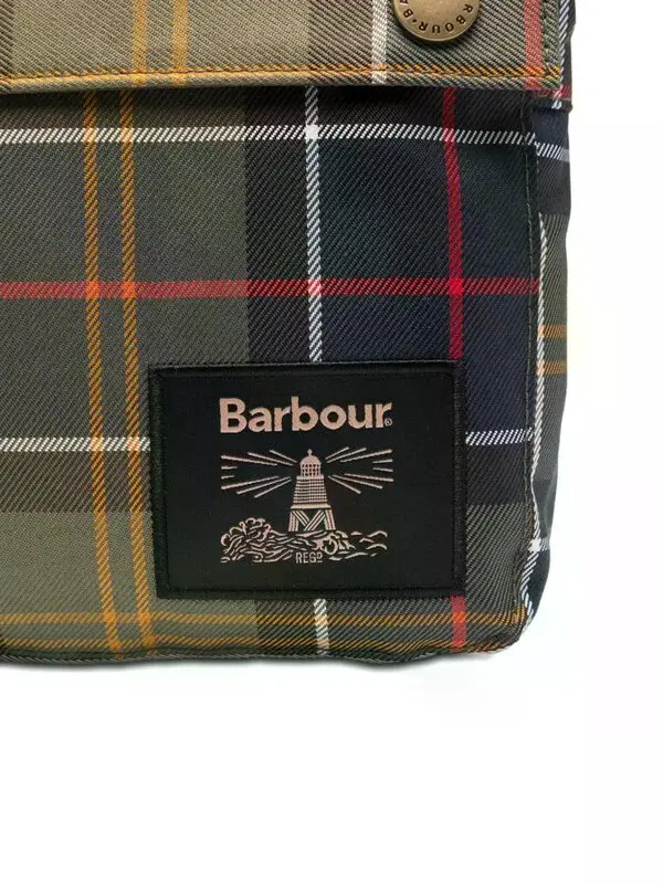 Barbour Tartan Messenger Bag