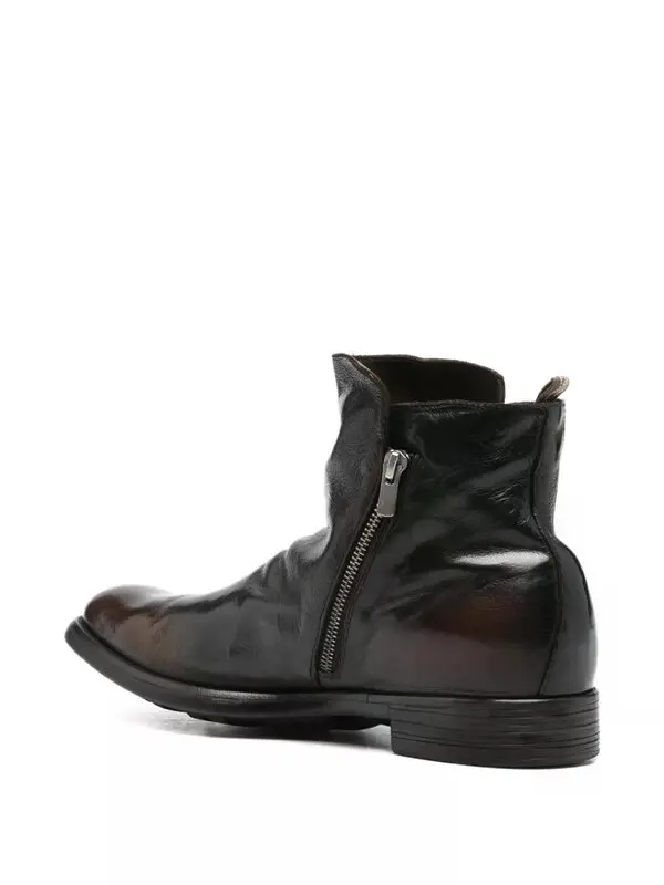 Officine Creative 30mm Chronicle Zip Leather Boots
