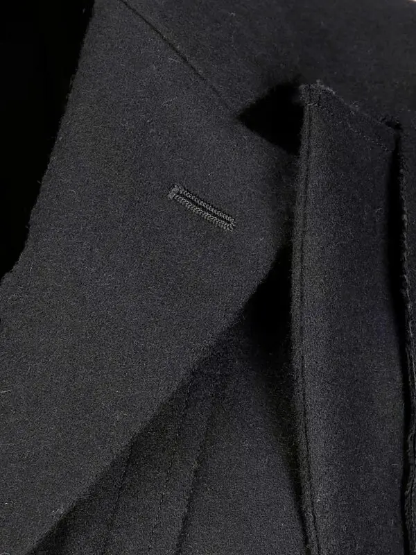 Comme Des Garçons Cut-out Detail Coat