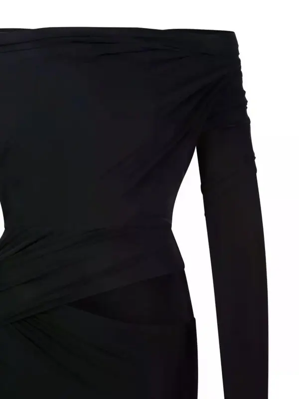 AMAZUIN Off-shoulder Mini Dress