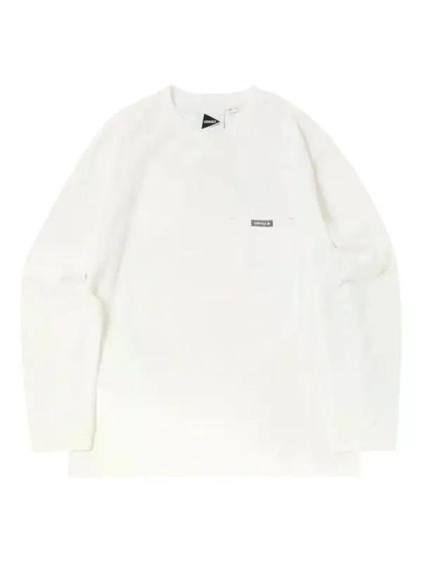 AND WANDER Chest-pocket Long-sleeve T-shirt