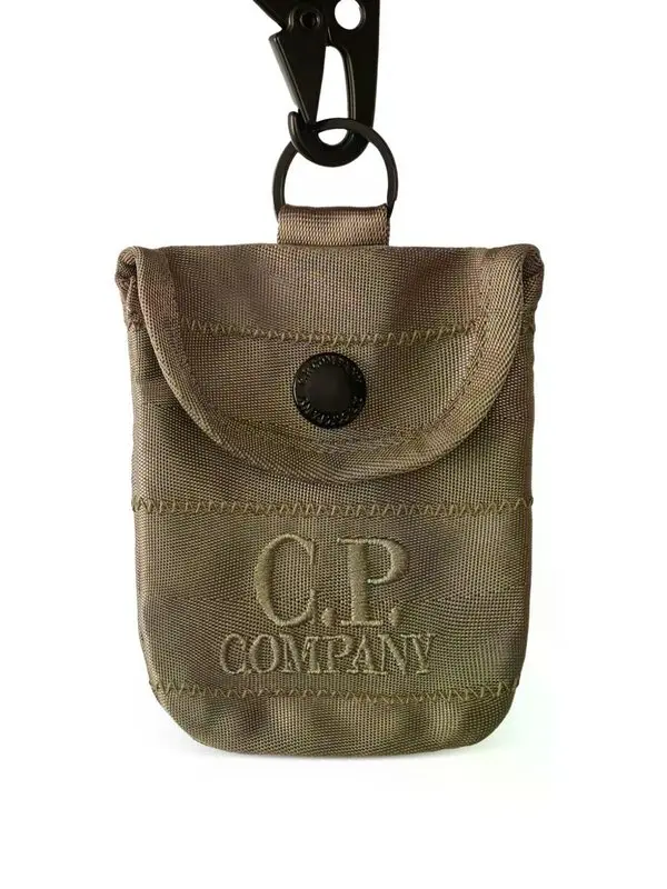C.P. COMPANY Logo-embroidered Keyring