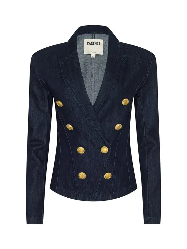 L'Agence Emerson Double-breasted Blazer