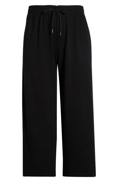Caslon Wide Leg Ankle Sweatpants
