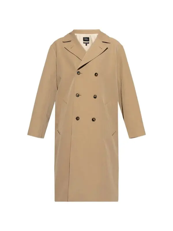 A.p.c. Mac Paul Coat - Baa Beige