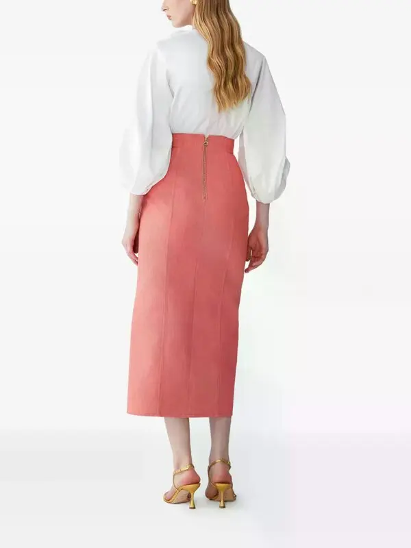 Carolina Herrera Puff-sleeve Top With Rosette