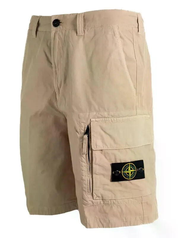 Stone Island Cargo Pocket Shorts - Neutrals