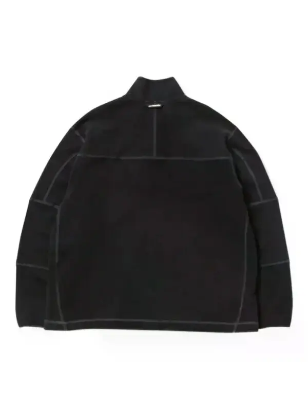 AND WANDER Buttoned Chest-pocket Sweater