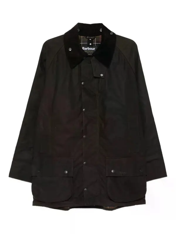 Barbour Corduroy Collar Waxed Jacket
