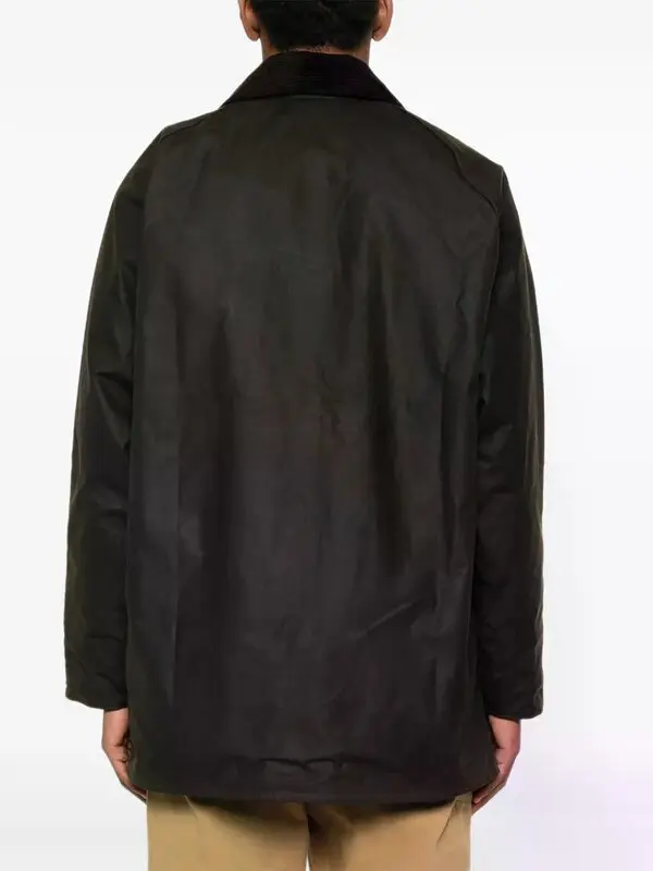 Barbour Corduroy Collar Waxed Jacket