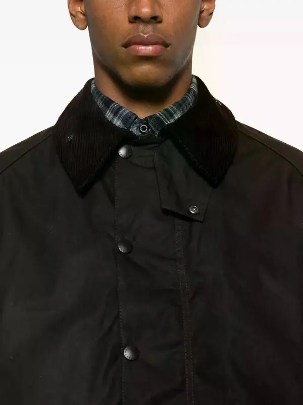 Barbour Corduroy Collar Waxed Jacket