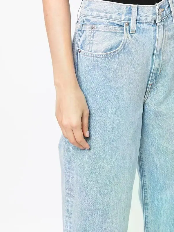 SLVRLAKE High-waisted Wide-leg Jeans