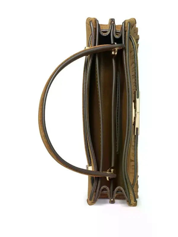 Tory Burch Mini Lee Radziwill Tote - Brown