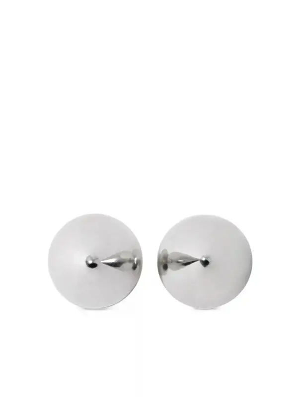 Burberry Spear Stud Earrings - Silver