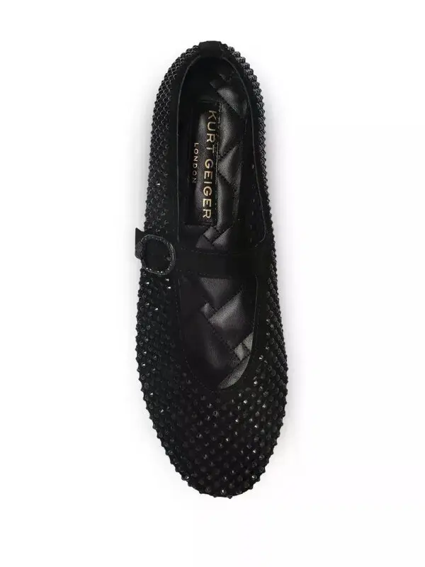 Kurt Geiger Mayfair Ballerinas - Black