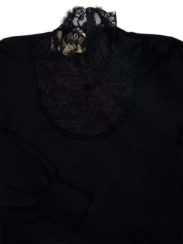 Valentino Garavani Lace-detail Sweater