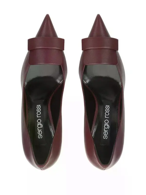 SERGIO ROSSI 45mm Leather Pumps