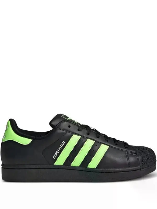 Adidas Superstar Ii Striped Low-top Sneakers