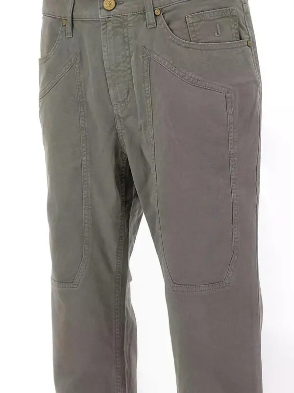 JECKERSON Stitching Trousers - Grey