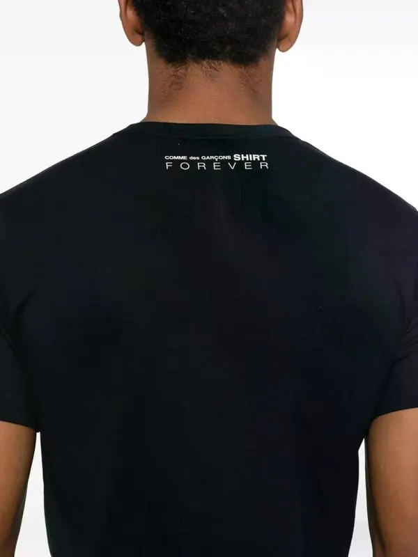Comme Des Garçons Crew-neck Short-sleeve T-shirt - Blue