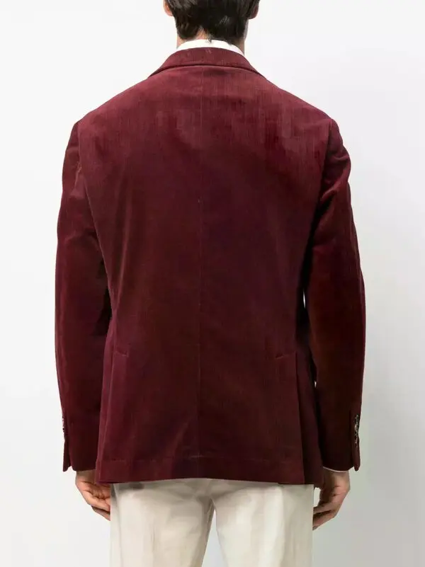 Brunello Cucinelli Single-breasted Corduroy Blazer