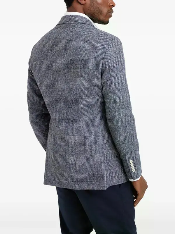 Brunello Cucinelli Single-breasted Checked Blazer