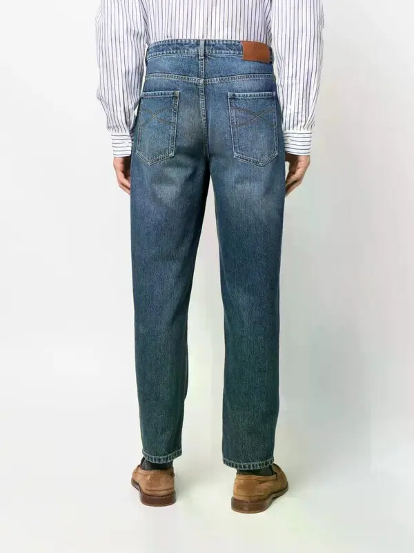 Brunello Cucinelli Straight-leg Denim Jeans