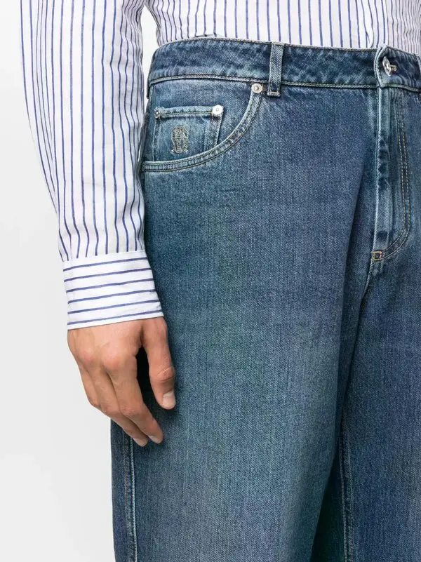 Brunello Cucinelli Straight-leg Denim Jeans