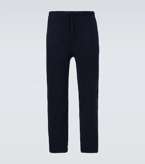 Polo Ralph Lauren Waffle-knit Straight Pants