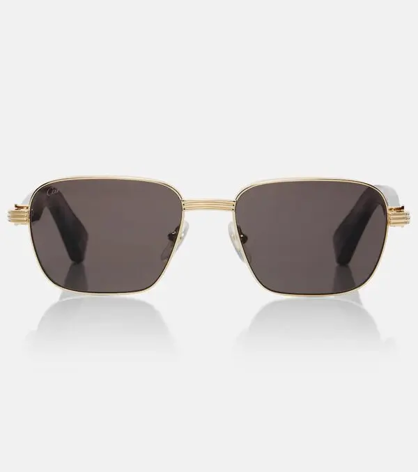 CARTIER Première De Square Sunglasses - Grey