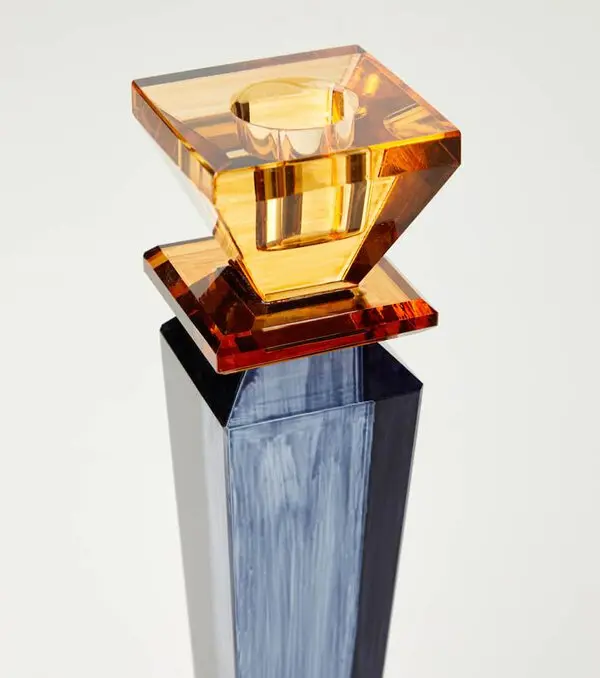 LES-OTTOMANS Crystal Candle Holder