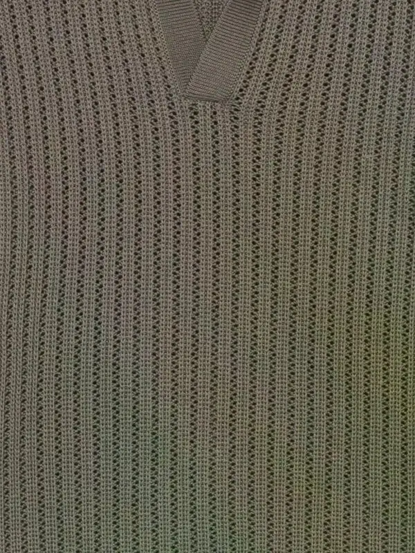 DELL'OGLIO Openwork Knit Sweater