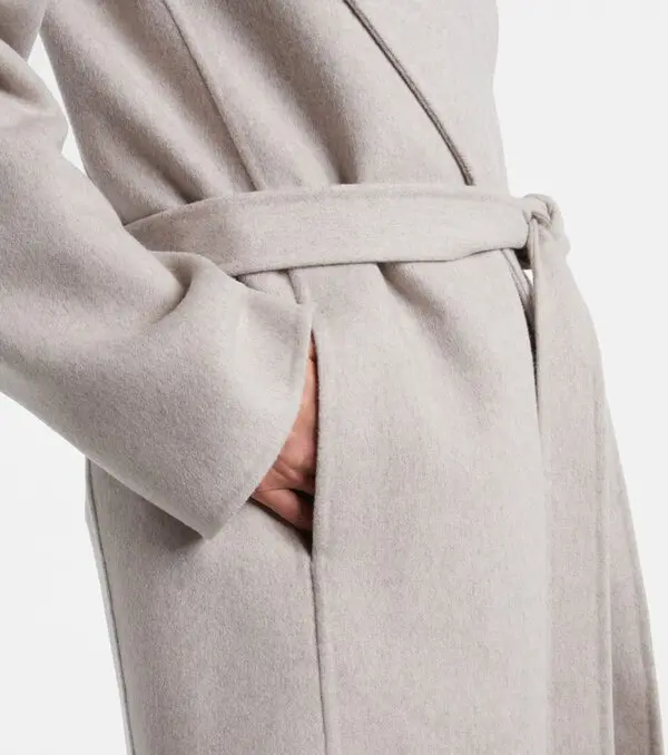 THE ROW Cicero Cashmere Wrap Coat