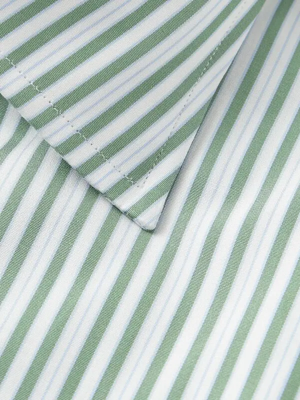Sid Mashburn Striped Cotton-poplin Shirt