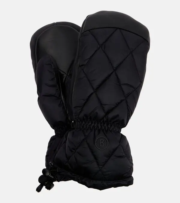 Bogner Selia Quilted Ski Mittens - Black