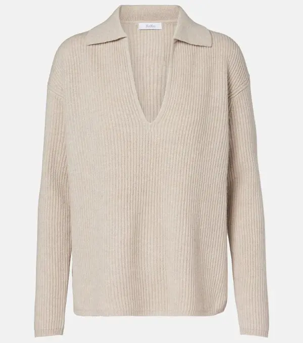 Max Mara Gomma Cashmere Sweater - Beige