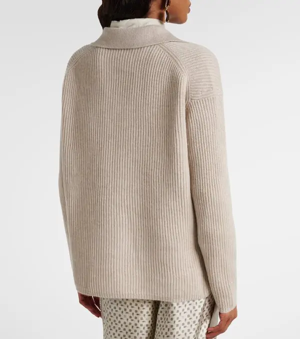Max Mara Gomma Cashmere Sweater - Beige