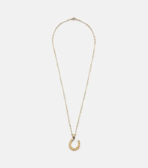 FOUNDRAE 18kt Yellow Necklace With Diamonds - Gold