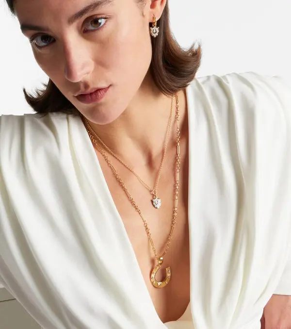 FOUNDRAE 18kt Diamond Pendant Necklace