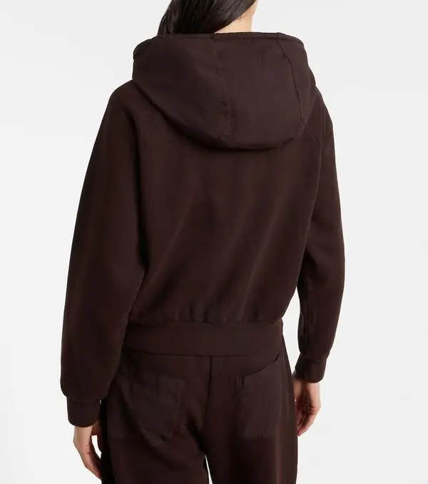 LESET Jamie Cotton Terry Zip-up Hoodie