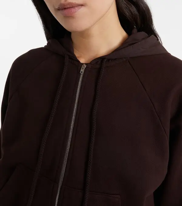 LESET Jamie Cotton Terry Zip-up Hoodie
