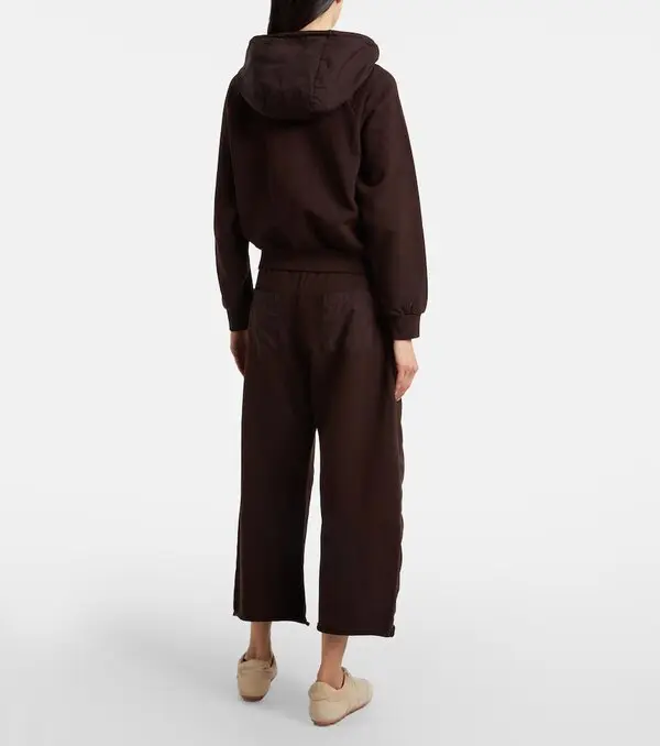 LESET Jamie Patchwork Cotton Terry Sweatpants
