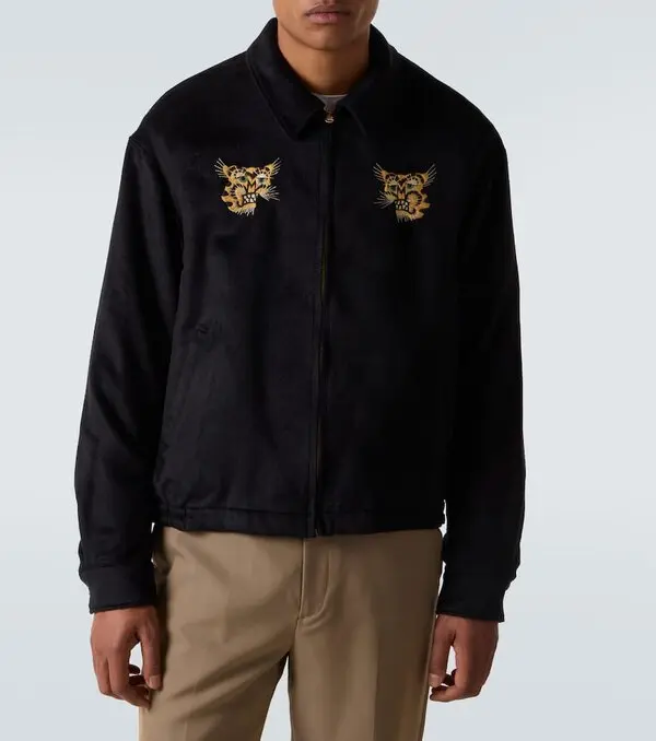Visvim Norad Embroidered Silk Blouson