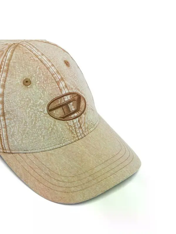 DIESEL® Logo-embroidered Baseball Cap - Neutrals