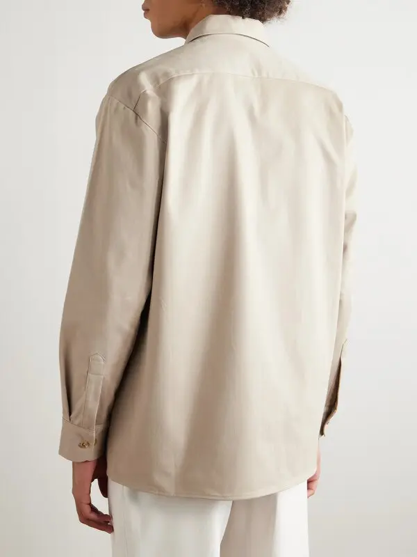 GHIAIA Cotton-twill Shirt