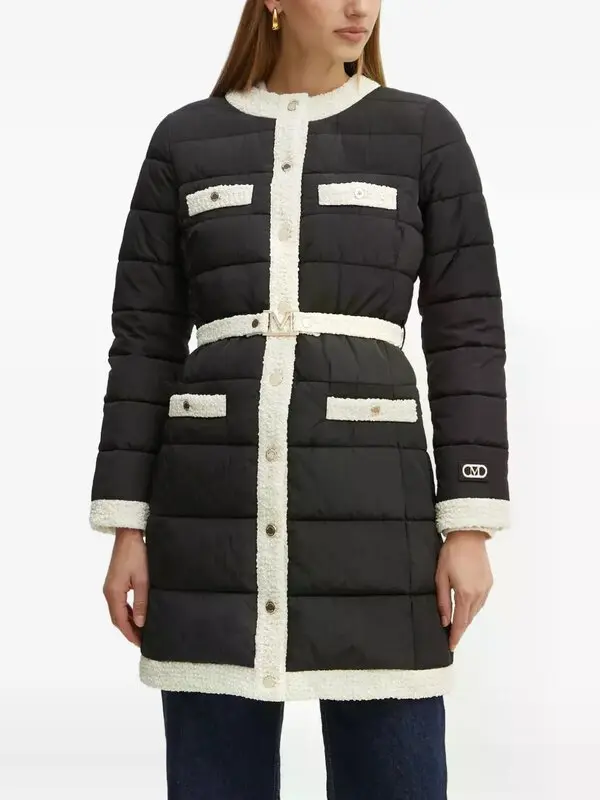 MARCIANO Padded Belted Coat