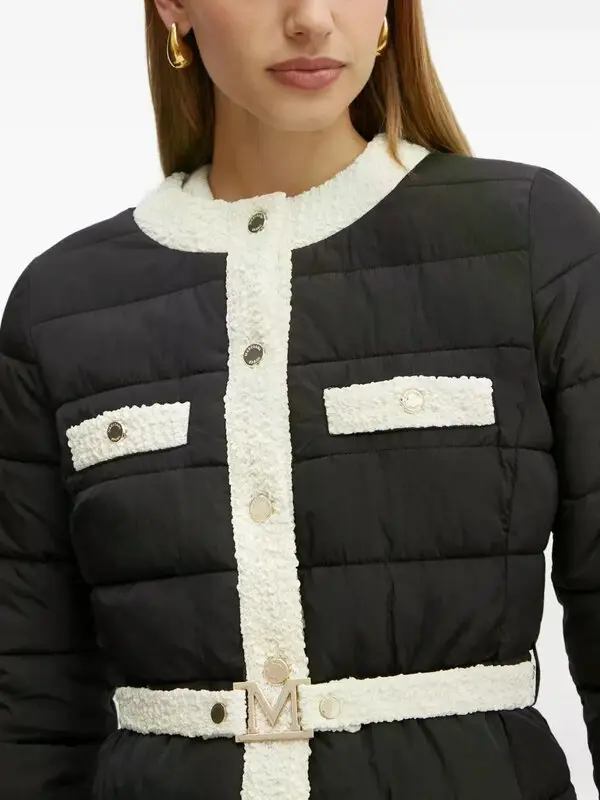 MARCIANO Padded Belted Coat