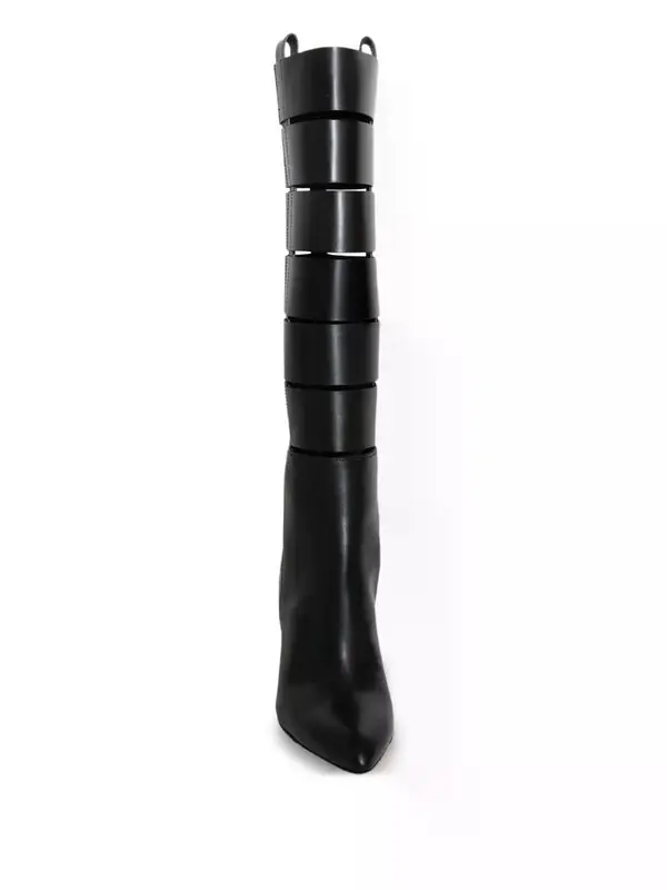 CHUCKIES Cut-out Heeled Boots