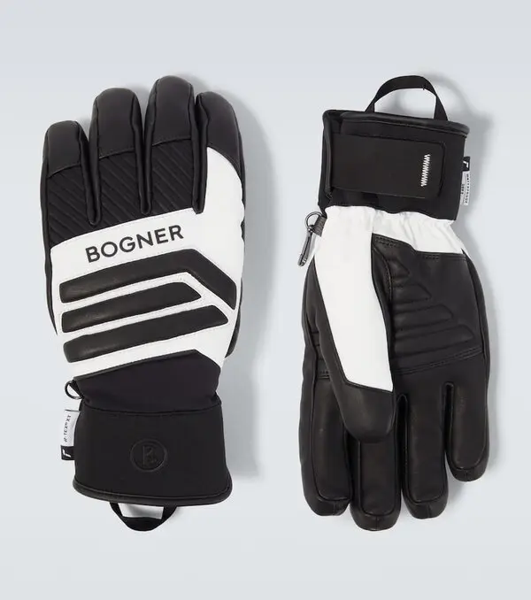 Bogner Alex Logo Ski Gloves - Black
